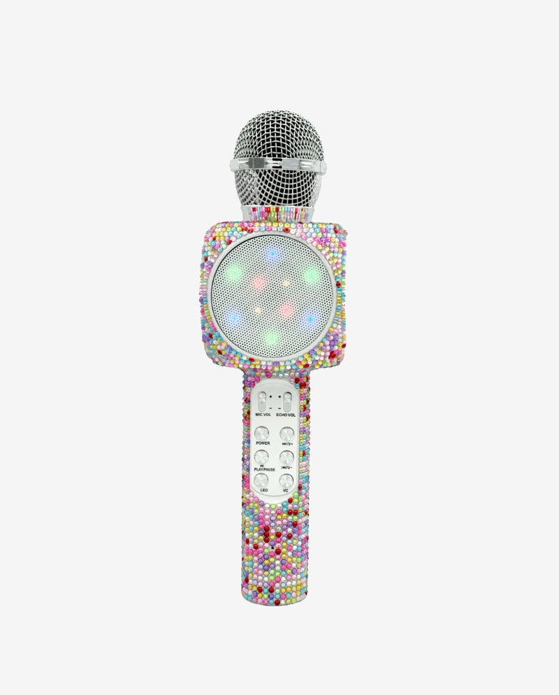 Confetti Bling Karaoke Microphone & Bluetooth Speaker – Trend Tech Brands