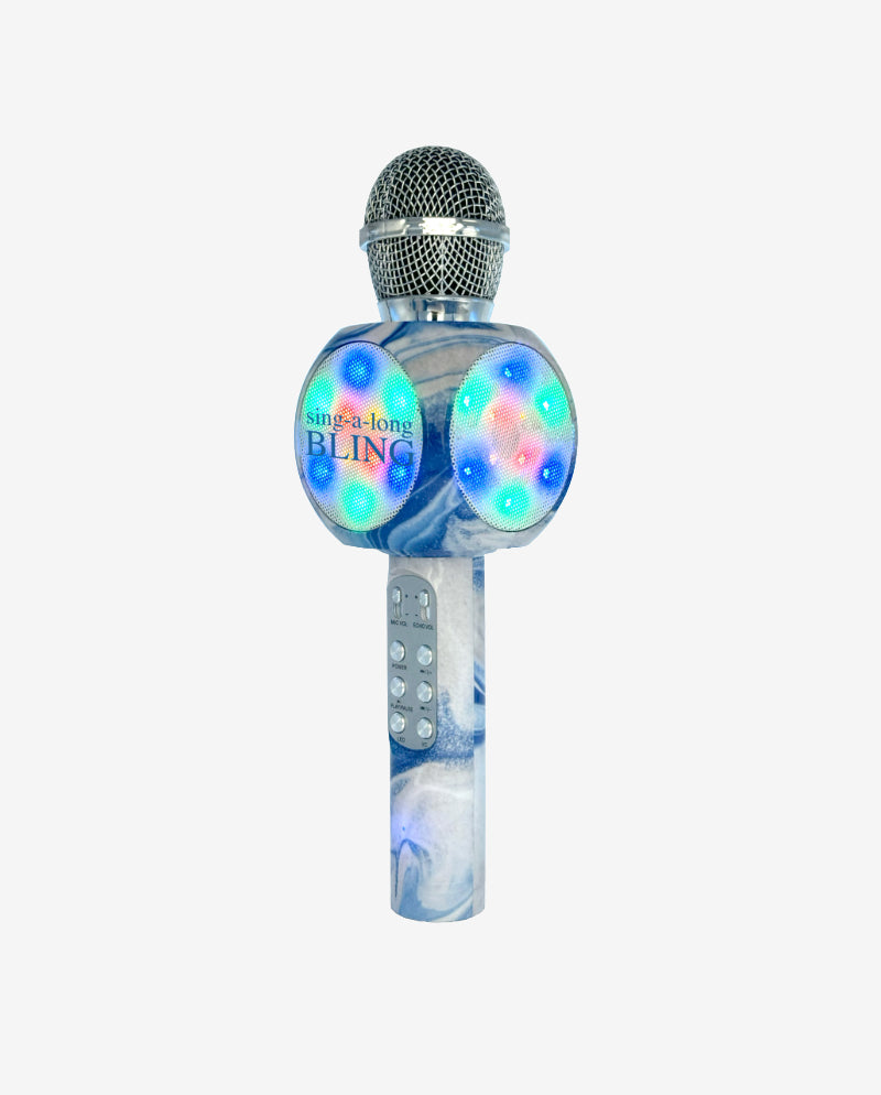 Blue Swirl Karaoke Microphone & Bluetooth Speaker – Trend Tech Brands