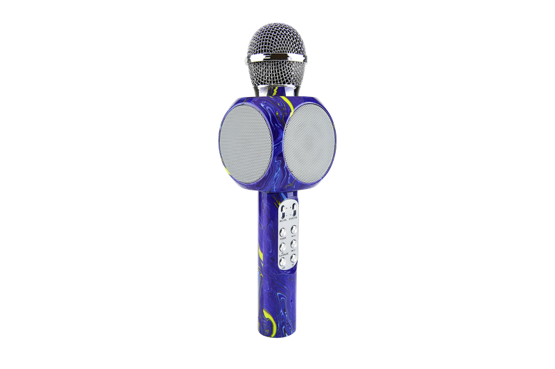 Purple Swirl Karaoke Microphone & Bluetooth Speaker – Trend Tech Brands