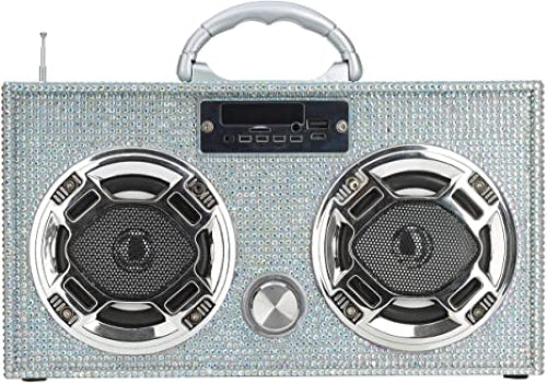 Iridescent Bling Boombox – Trend Tech Brands